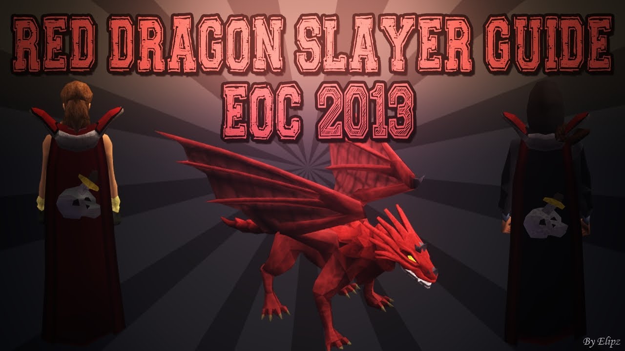 Runescape - Red dragon slayer guide - EOC 2013 - YouTube