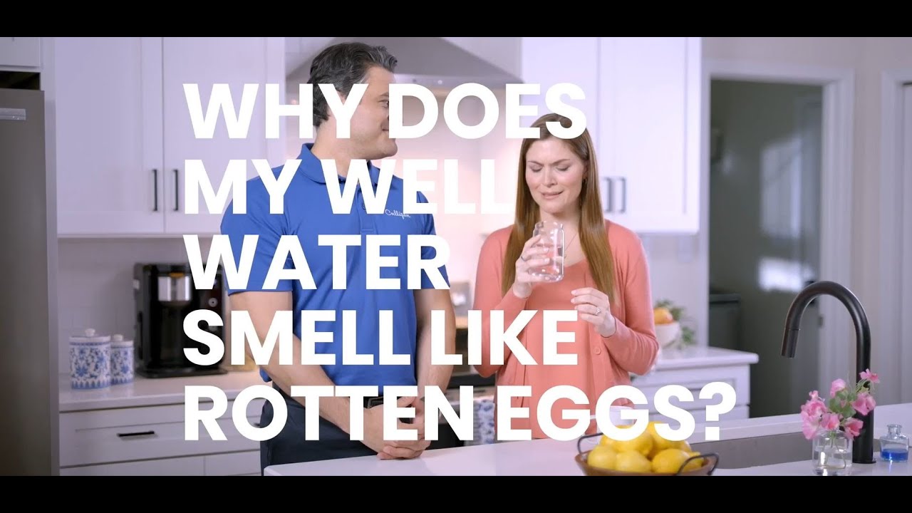 Why does my water smell like rotten eggs? - YouTube
