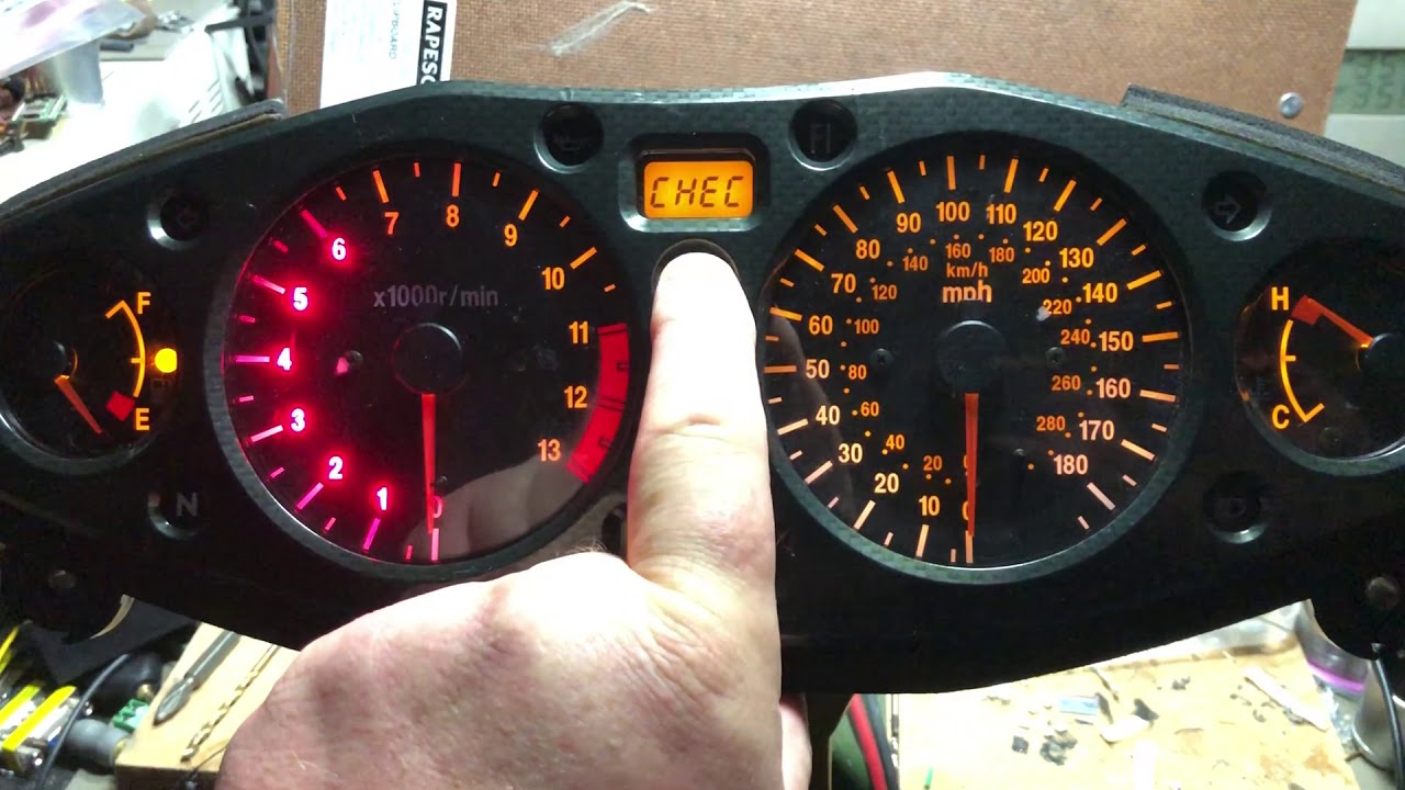 Hayabusa Clocks GPi conversion - YouTube