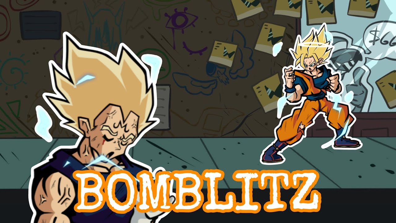 Bomblitz Goku Vs Vegeta (FNF) - YouTube