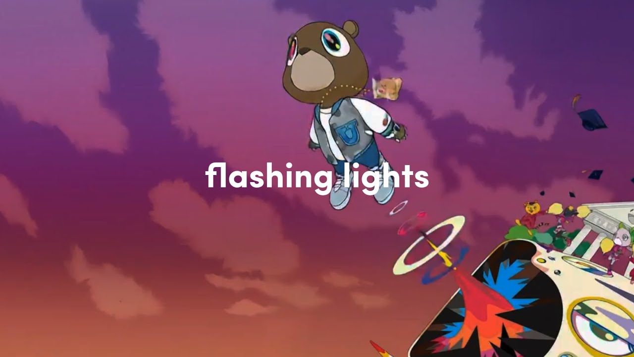 kanye west - flashing lights (slowed + reverb) + lyrics + his tweets ...