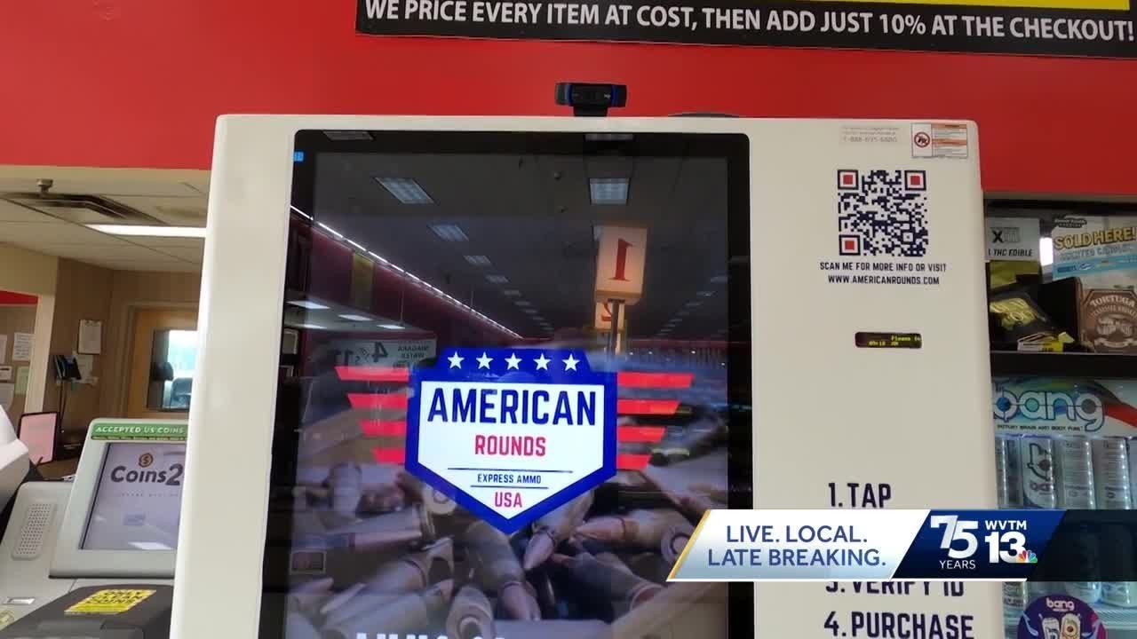 Bullet vending machine: Company says it aims to increase access to ammo ...