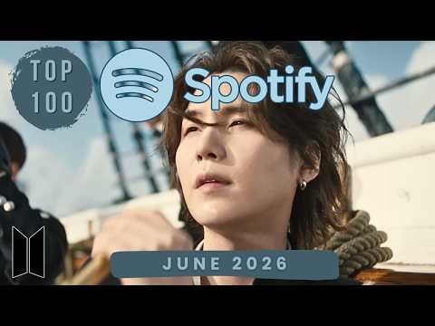 [TOP 100] MOST STREAMED BTS SONGS ON SPOTIFY | June 2026