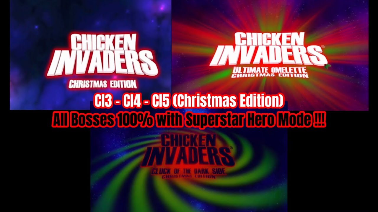 CI3 - CI4 - CI5 (Christmas Edition) - All Bosses 100% with Superstar ...