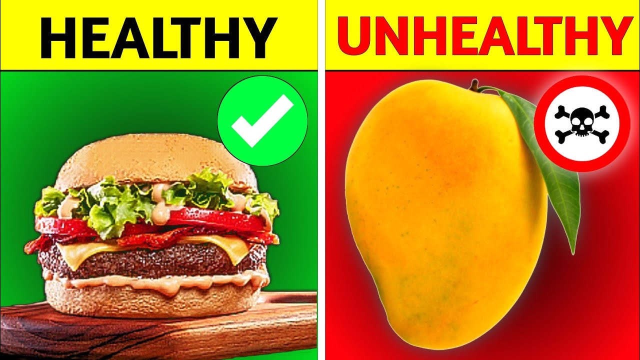 जो चीजें आपको Un-Healthy लगती है वो HEALTHY है? | Fact Bazaar - YouTube