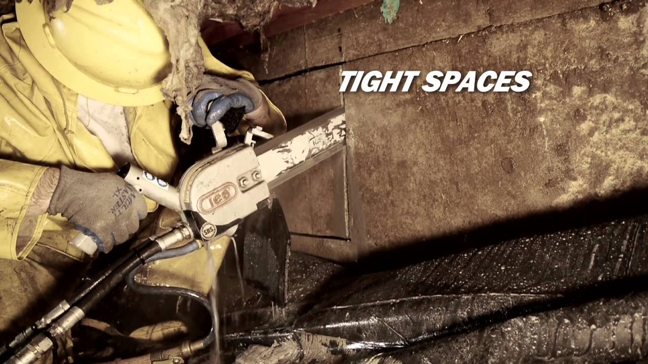 ICS Diamond Chainsaw - YouTube