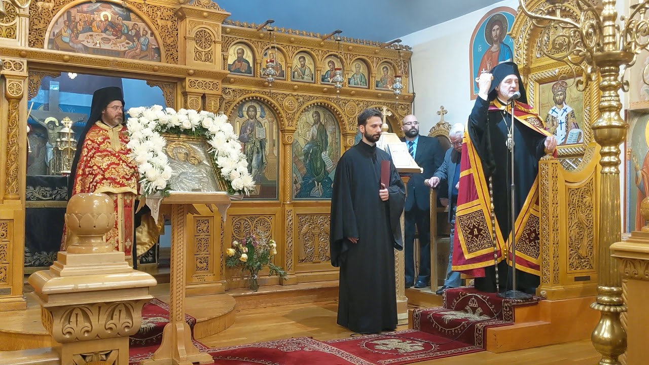 Ολίγοι οι πιστοί στην Ακολουθία των Χαιρετισμών στους Αγ. Κωνσταντίνου ...