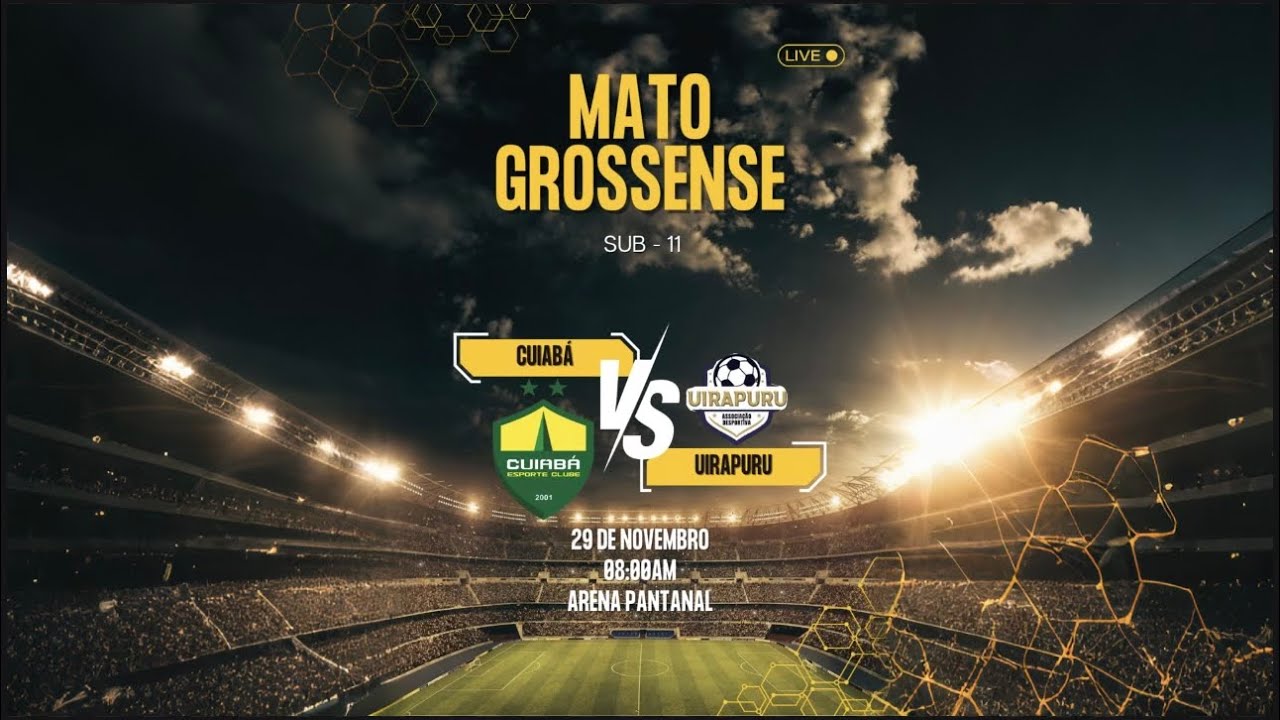 CAMPEONATO MATO-GROSSENSE - SUB 11 - YouTube