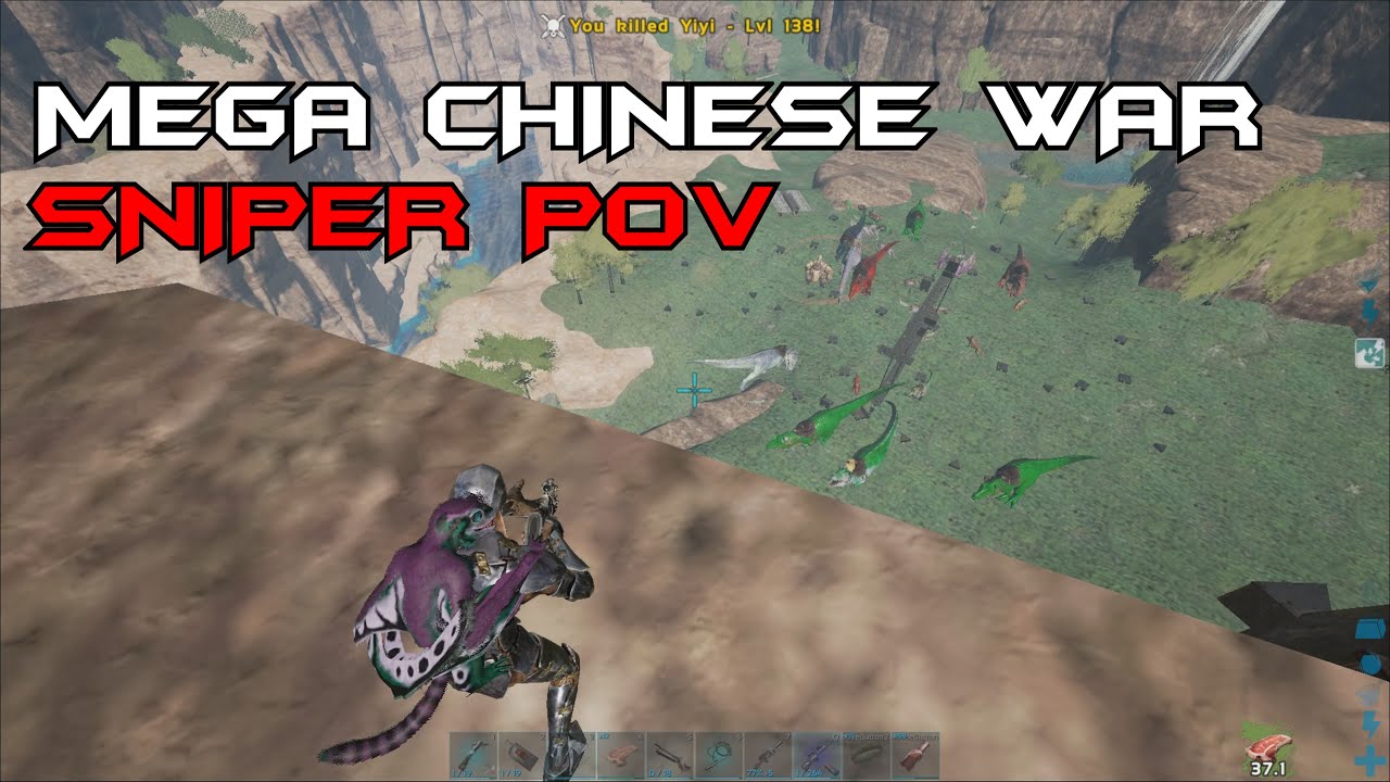 ARK OFFICIAL PVP CLASSIC - MEGA CHINESE WAR - YouTube