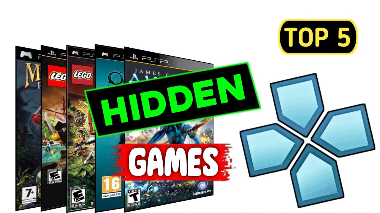 Top 5 PPSSPP (PSP) HIDDEN Games | Best High Graphics Games For Mobile ...