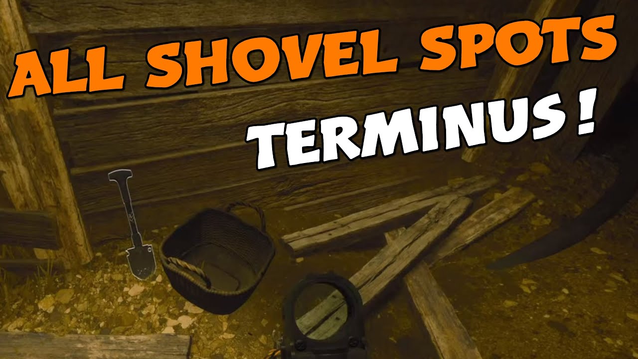 ALL Shovel Spots on Terminus Black Ops 6 Zombies ! - YouTube