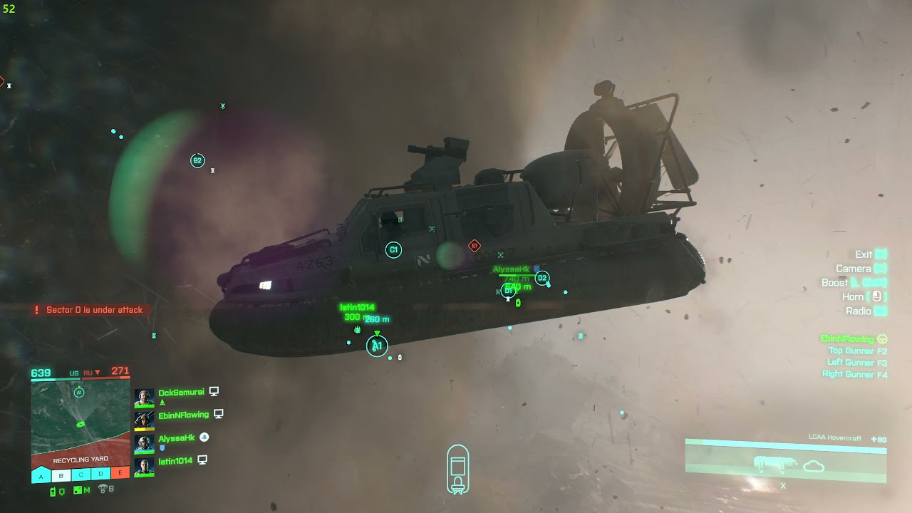 Battlefield 2042 Hurricane Hovercraft Compilation - YouTube