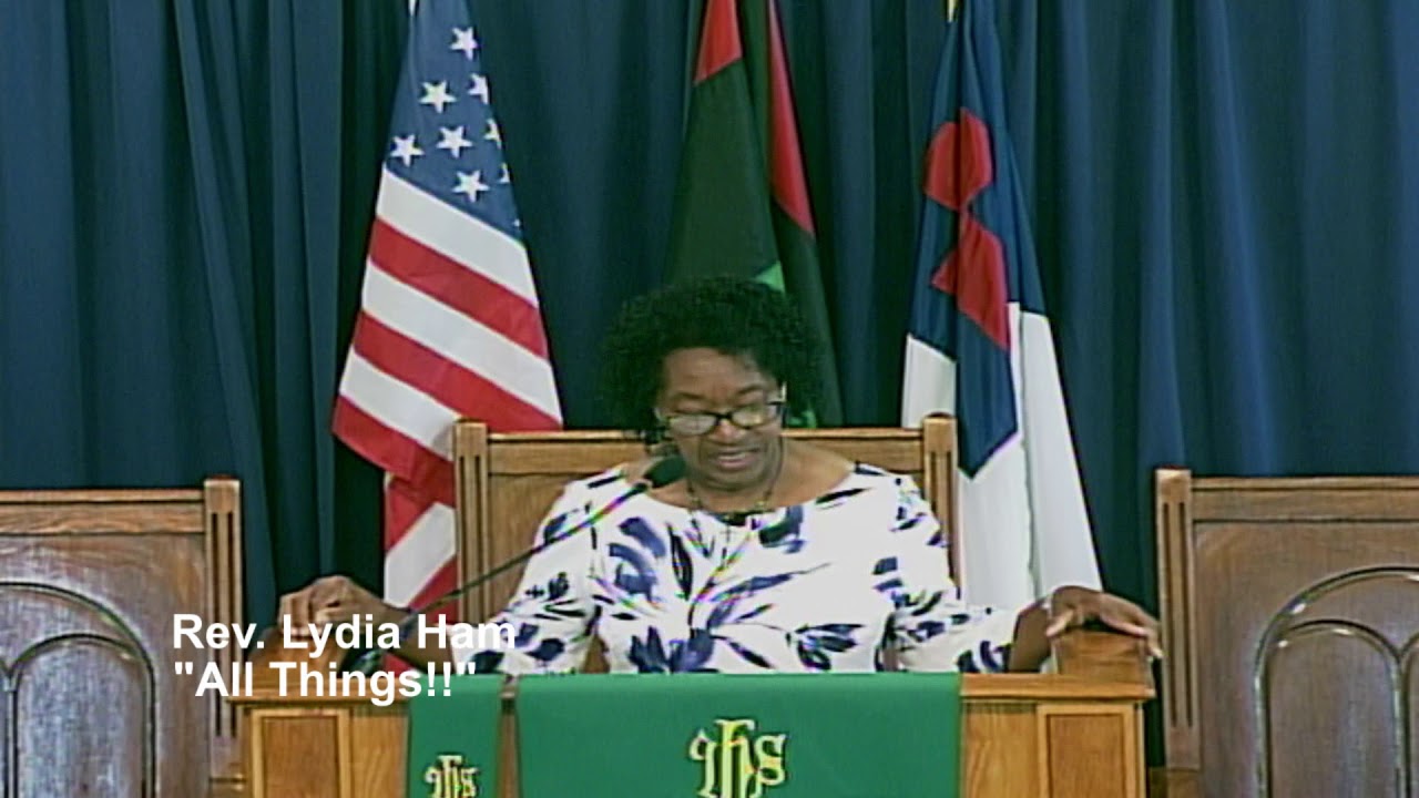 Rev. Lydia Ham Preaching at Sacred Word Ecumenical Church June 10, 2018 ...