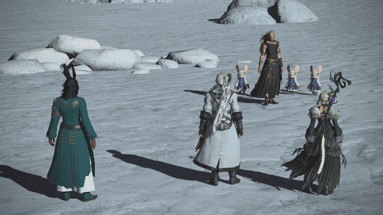 FFXIV EndWalker- Leaving the Moon & the Loporiits Cutscene {Lvl 84 ...