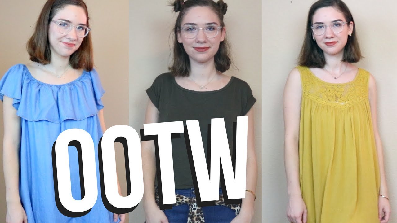 OOTW: BACK TO SCHOOL OUTFITS 2017 | FIRST WEEK OF SCHOOL - YouTube