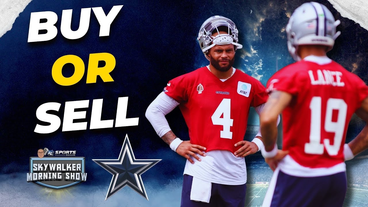 Are you BUYING or SELLING these Cowboys storylines ahead of training camp || w/ Insider Pat ...