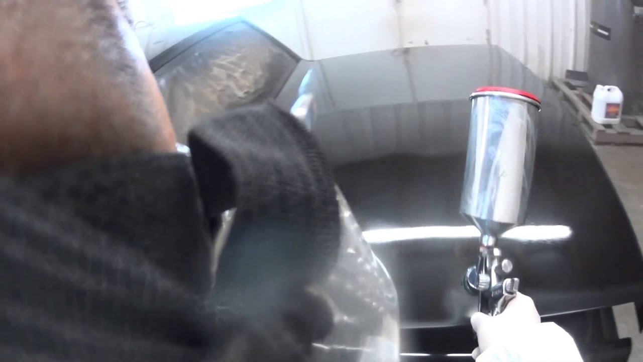 spraying the allkandy.com paint - YouTube