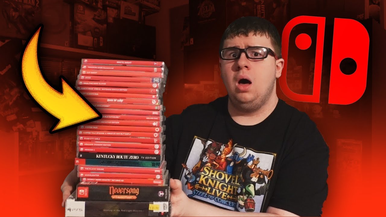 Buying TOO Many Switch Games.. - YouTube