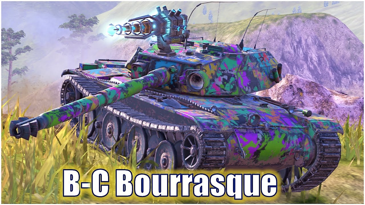 Bat.-Châtillon Bourrasque WoT Blitz - YouTube