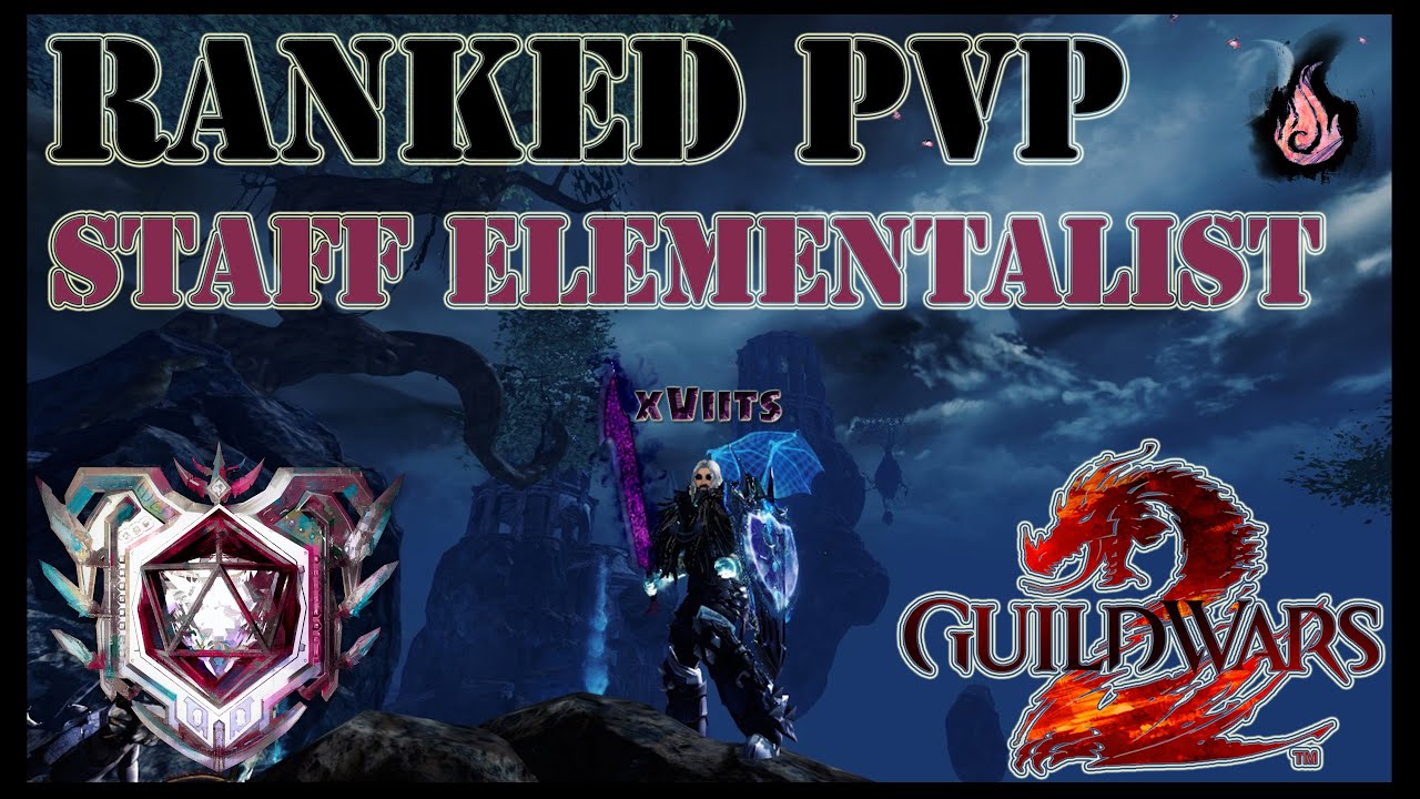GW2 - Ranked sPvP (Season 42) - Core Staff Elementalist - Platinum Rank ...