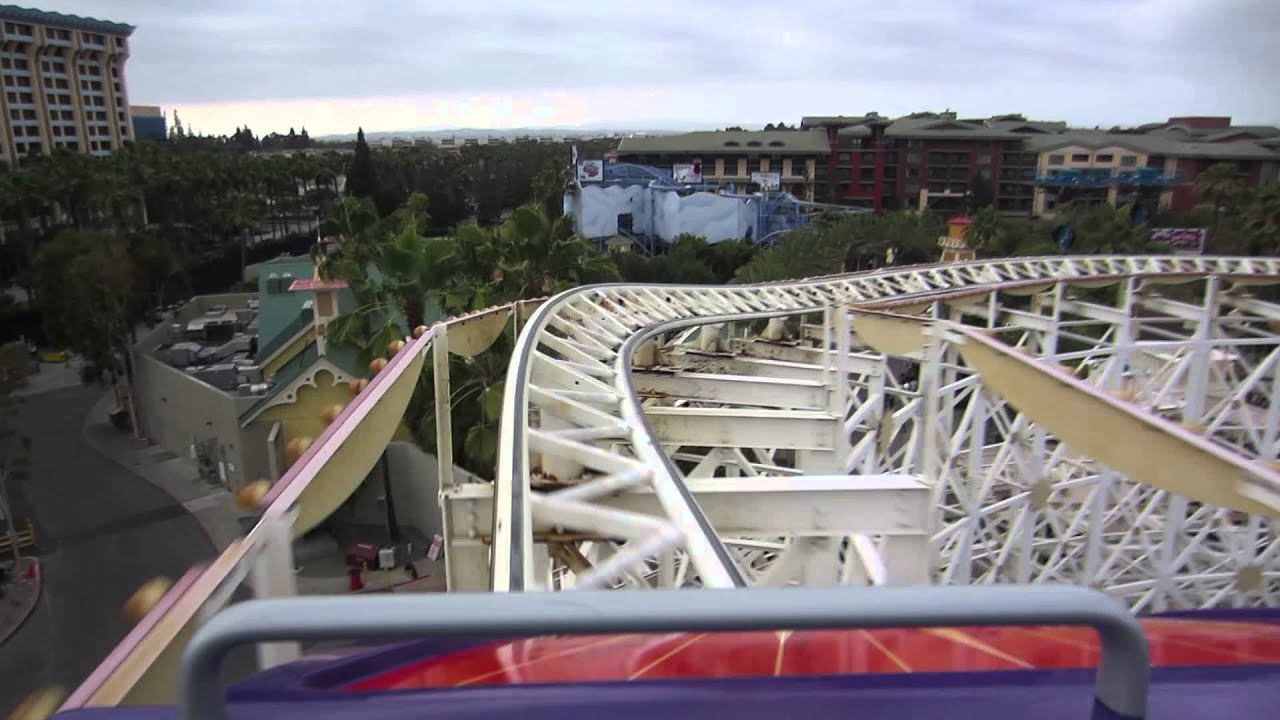 Jacob's 1st time on California Screamin - YouTube