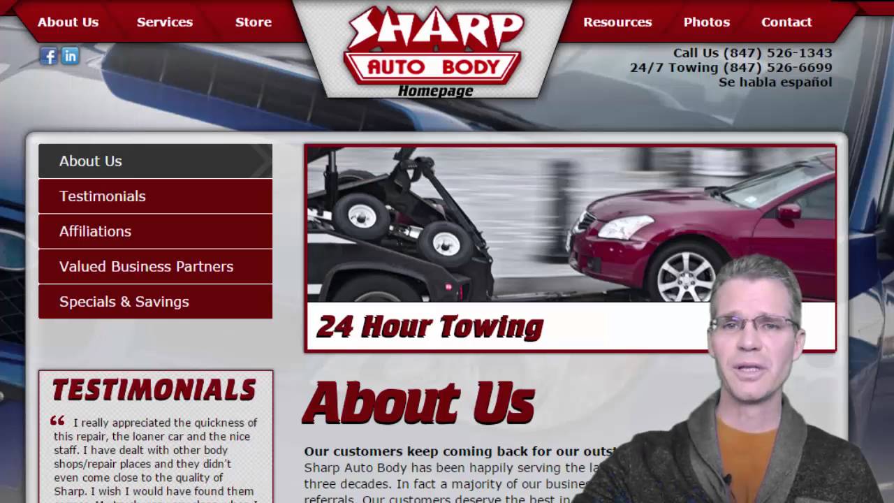 Sharp Auto Body Review | Island Lake Auto Body Repair and Collision ...