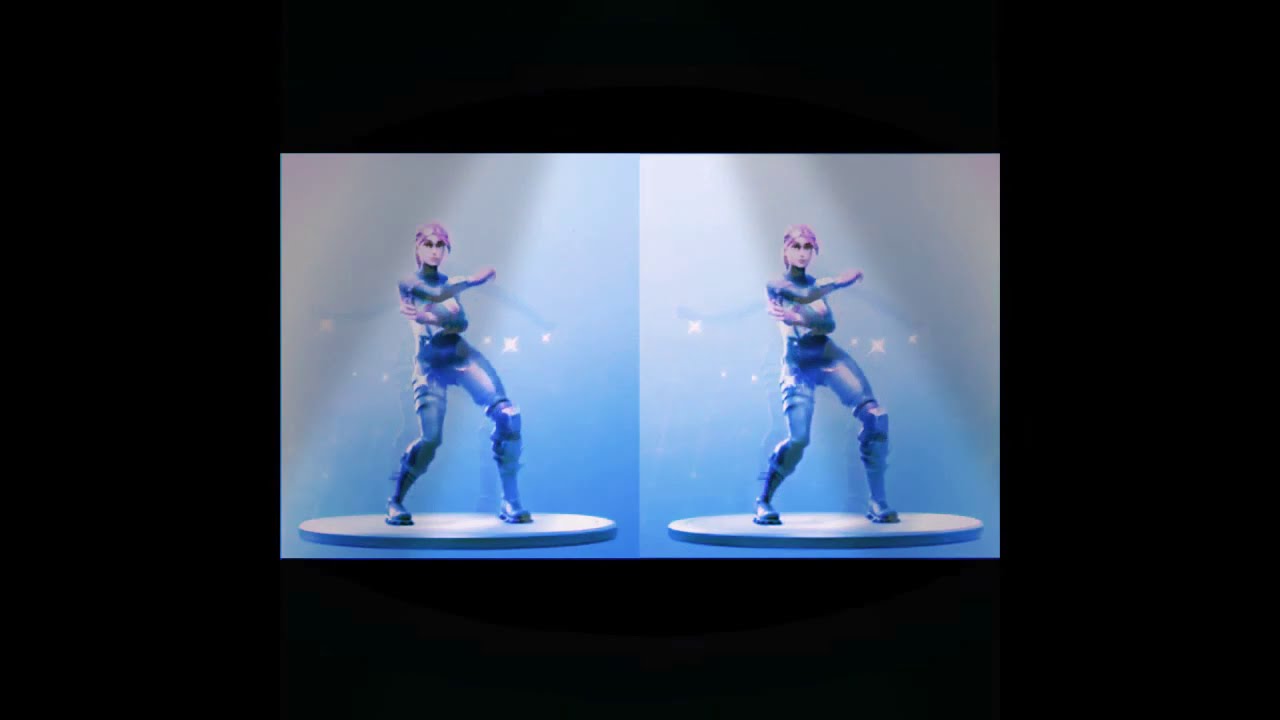 Girls in fortnight dancing - YouTube