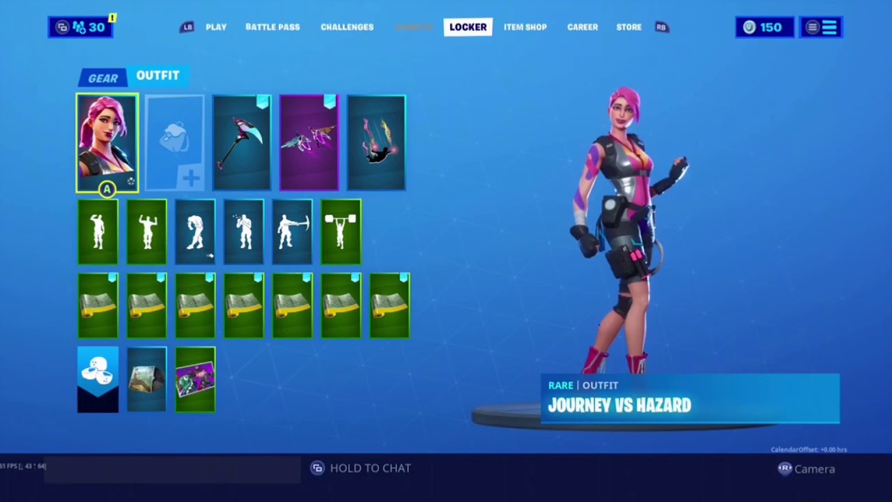 Fortnite Journey skin review - YouTube