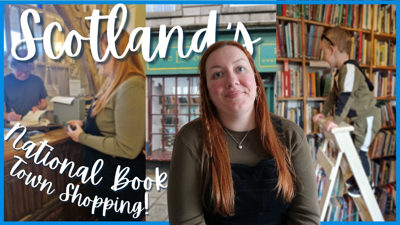 Visiting Scotland's National Book Town 📚 - YouTube