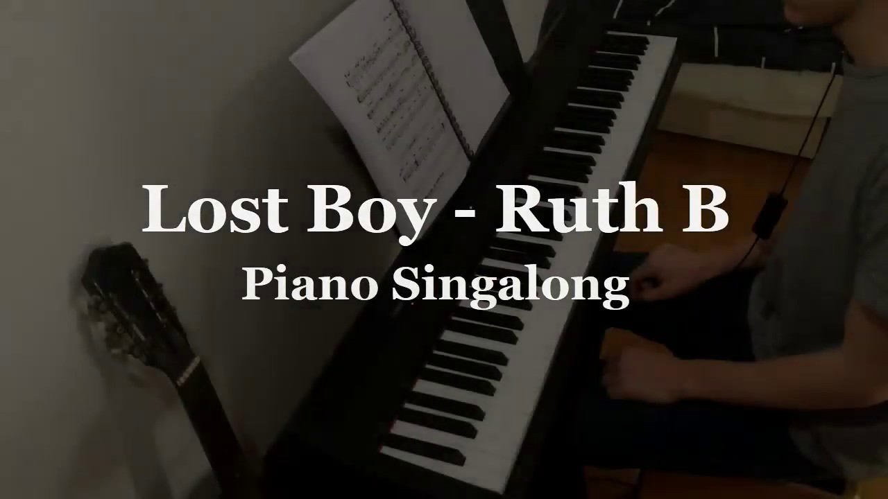 Lost Boy - Ruth B | Piano Karaoke - YouTube