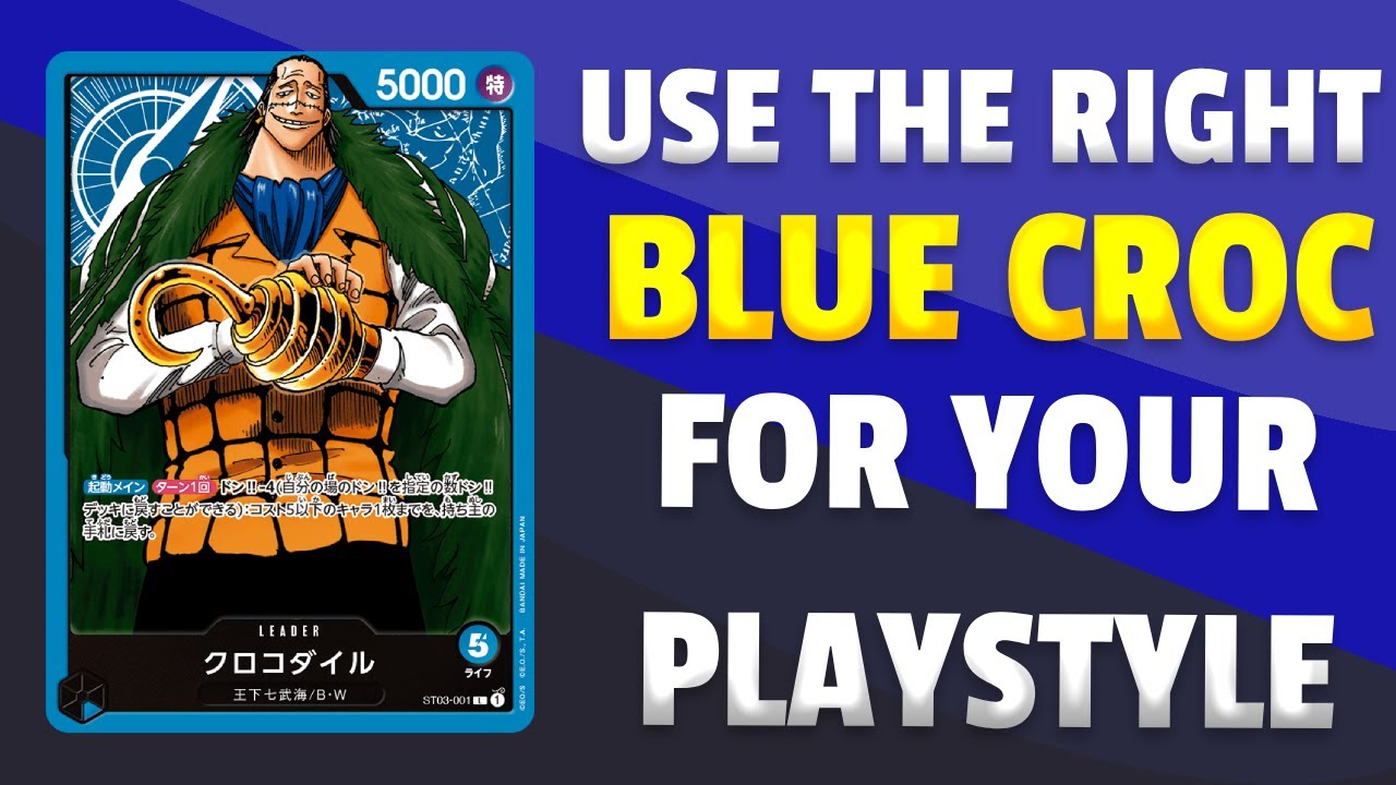 Different ways to play Blue Croc for Treasure Cup - YouTube