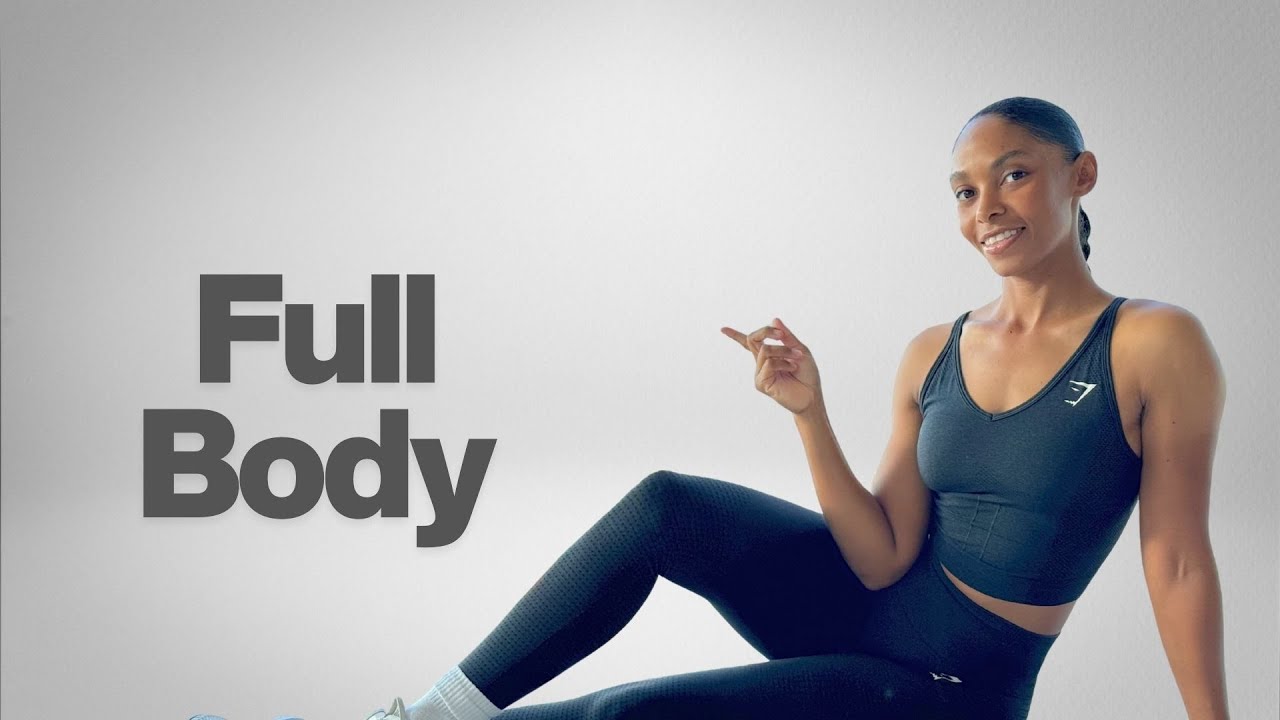 20 Minute Full Body Strength Workout | BODYWEIGHT Fat Burn & Weight ...