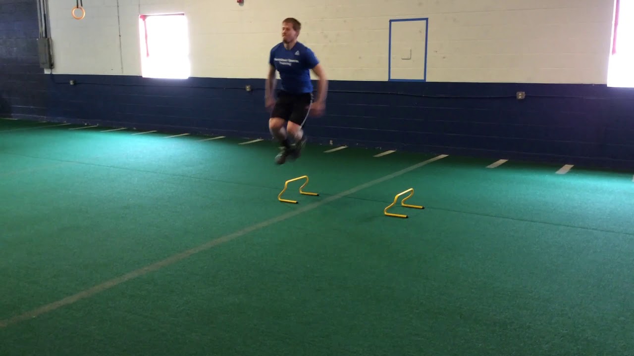 Lateral Double Hurdle Jump - YouTube