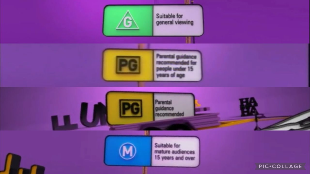 Comedy channel Classification Warnings (2010-2020) - YouTube