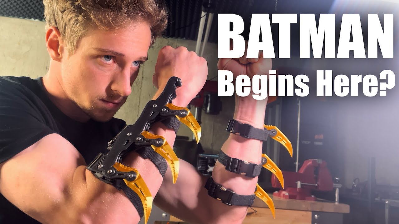 Retractable Arm Gauntlet Blades (Magnetic Drive) - YouTube