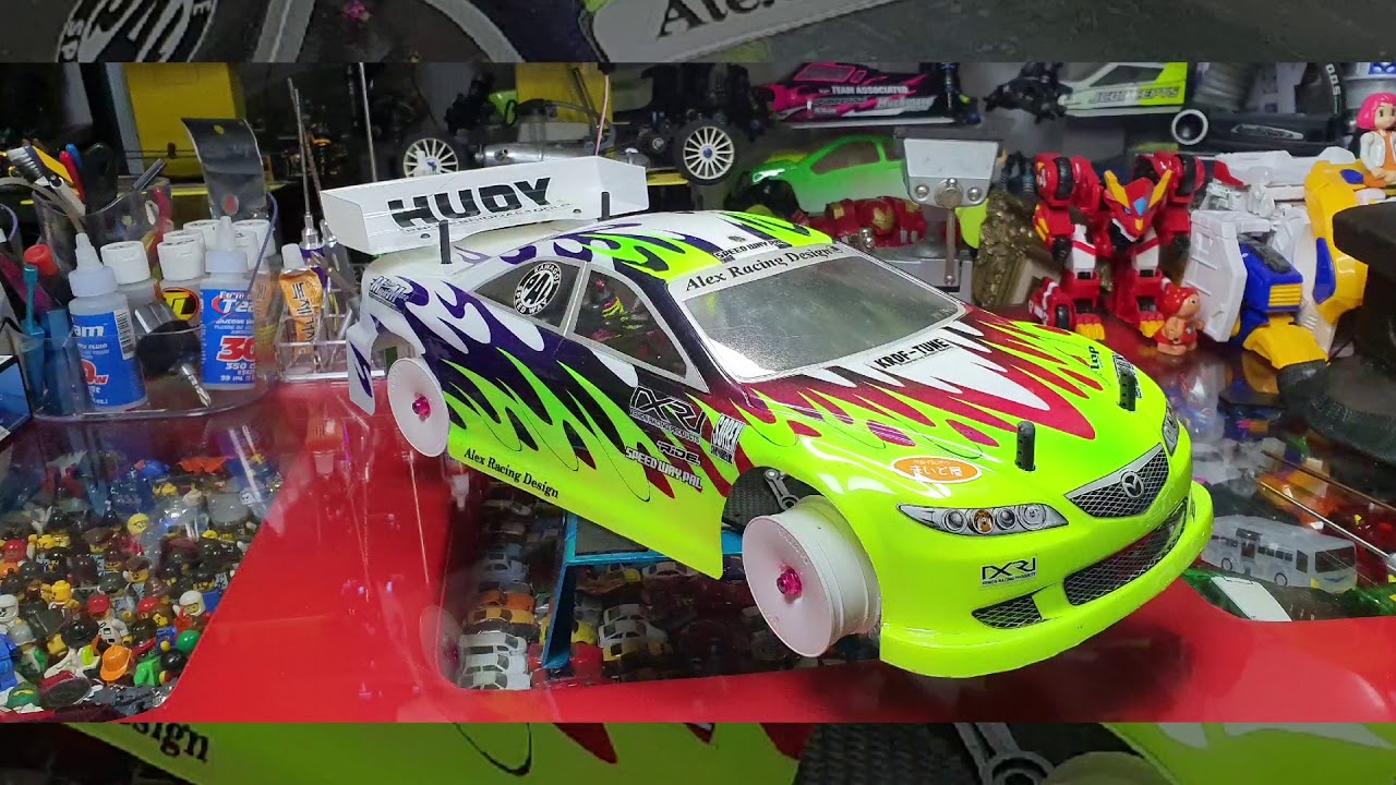 Alex Racing Barracuda R2(PINK) RC CAR - YouTube