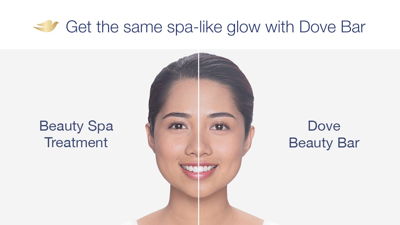 Get a spa-like glow with Dove Bar - YouTube