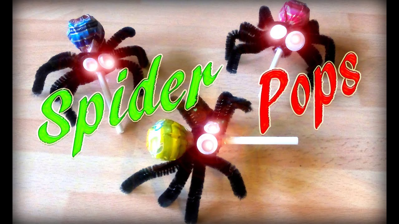 Halloween Spider Pops - Halloween Candy #halloween #spiderpops #candy ...
