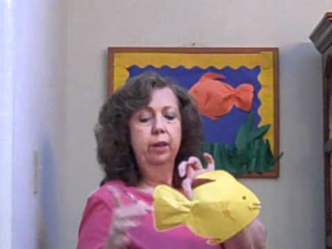 3D Fish for Classroom Bulletin Boards - YouTube