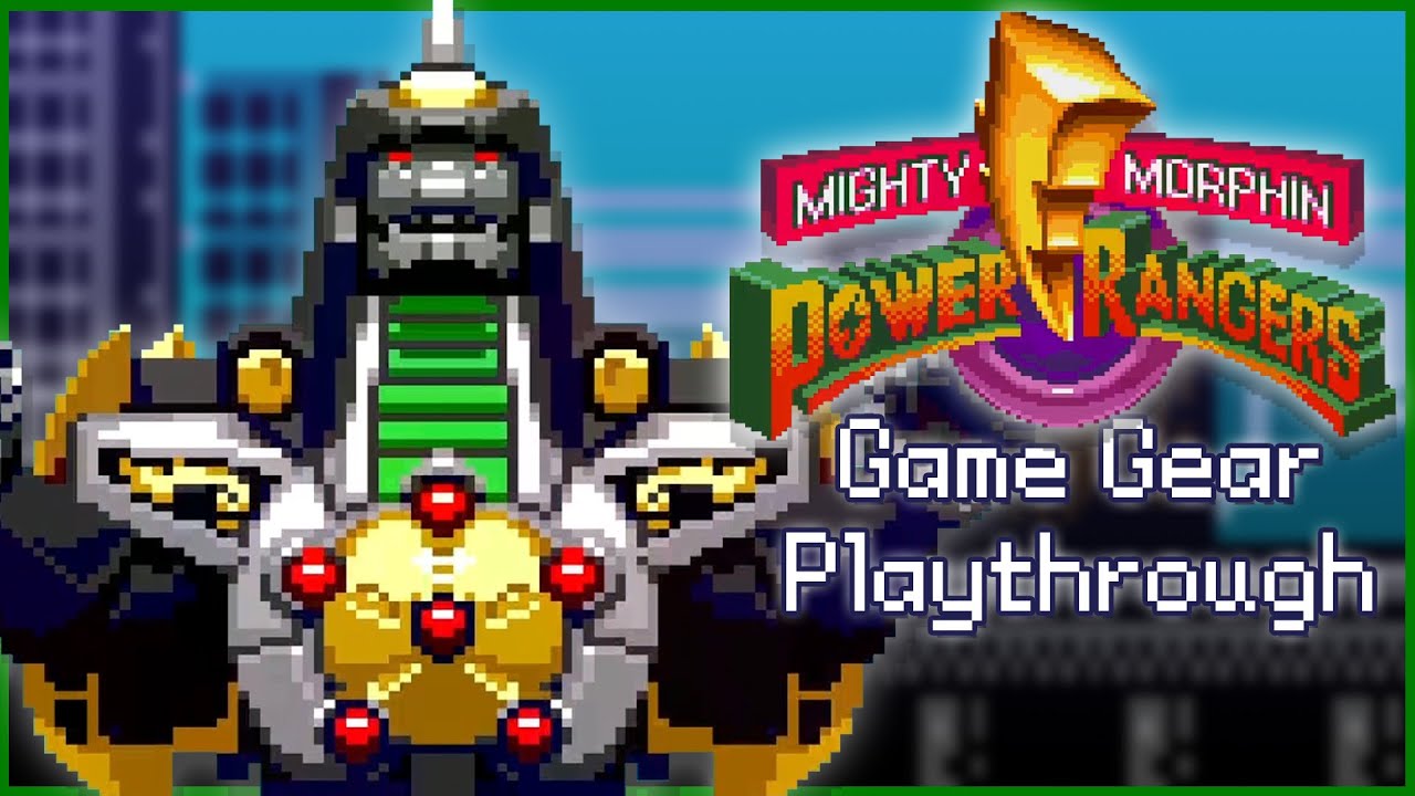 Power Rangers (Game Gear) Playthrough - No Commentary - YouTube