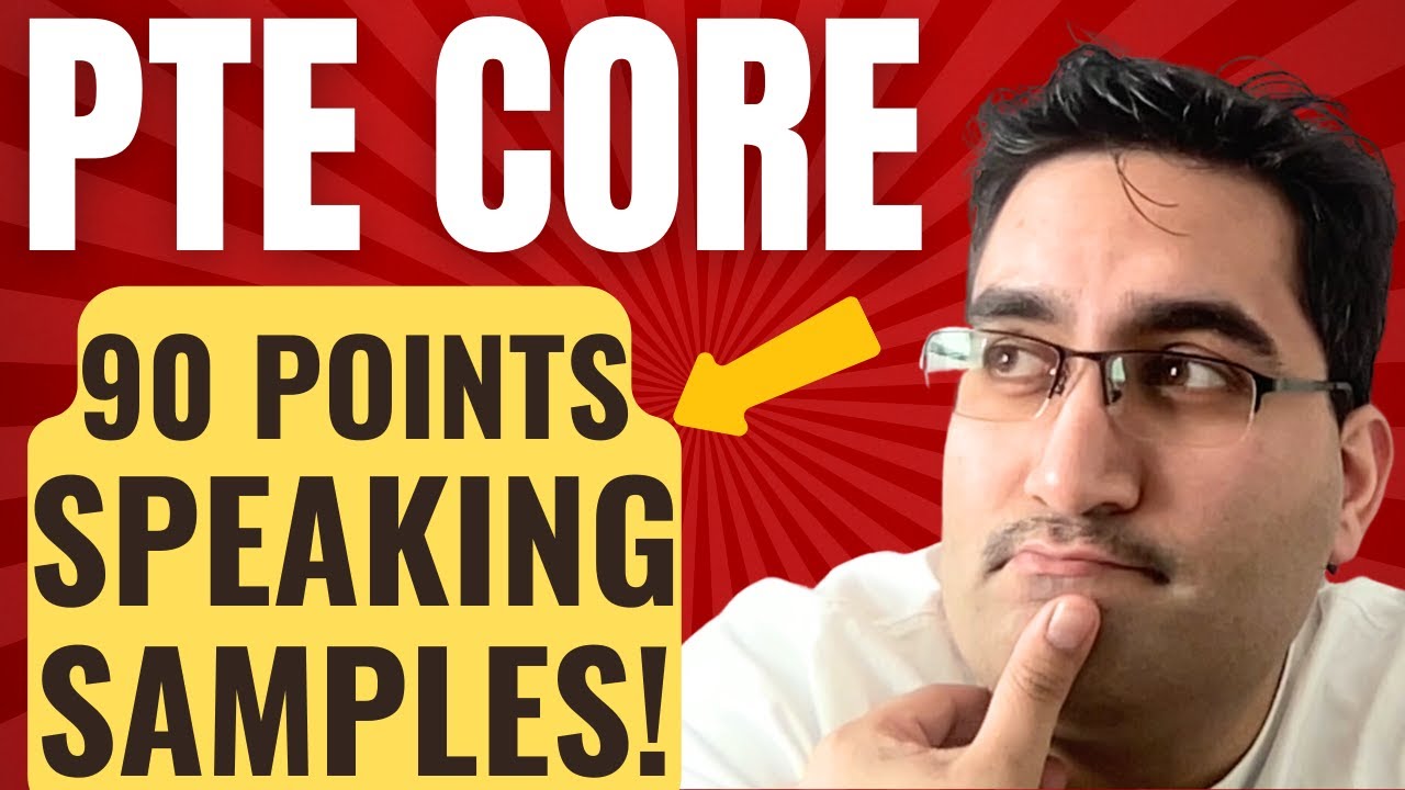 PTE CORE BEST Speaking Samples! 90 Points! You Need to Talk Like This ...