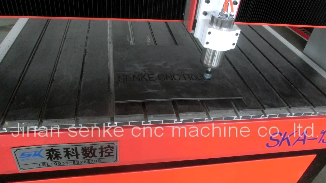 wood PVC mdf plastic sheet board engraving cutting cnc machine - YouTube