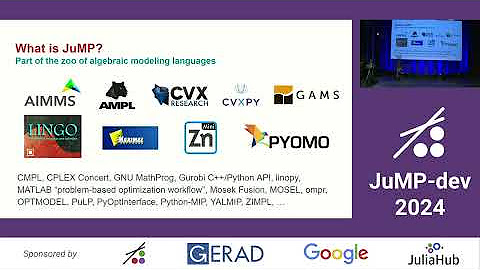 JuMP-dev 2024 - YouTube