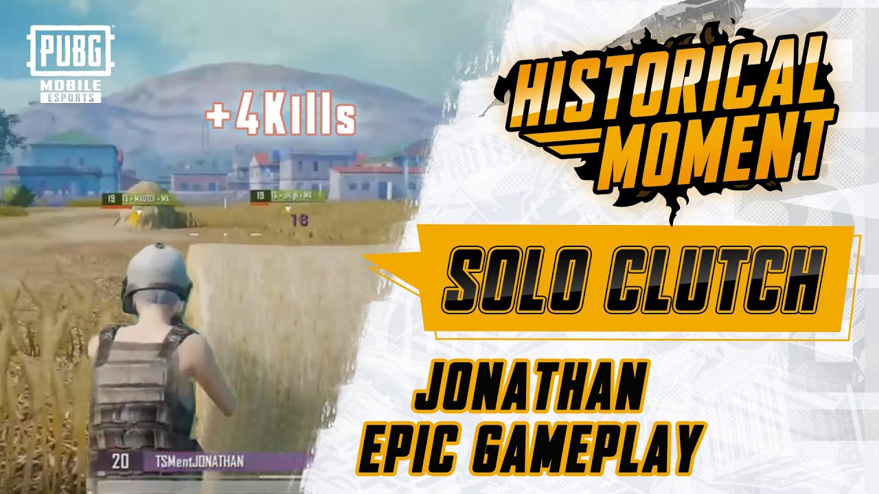 JONATHAN, the One-Man Army!😎 [Historical Moment | PUBG MOBILE] - YouTube
