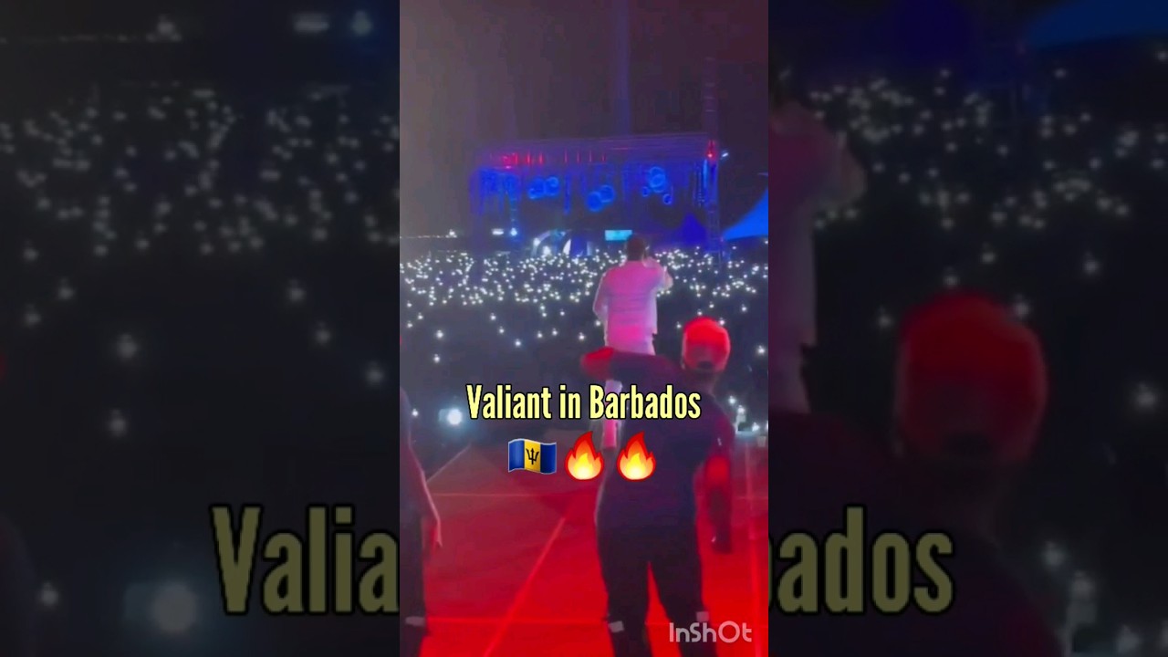 🔥🇧🇧 Valiant Barbados live performance - YouTube