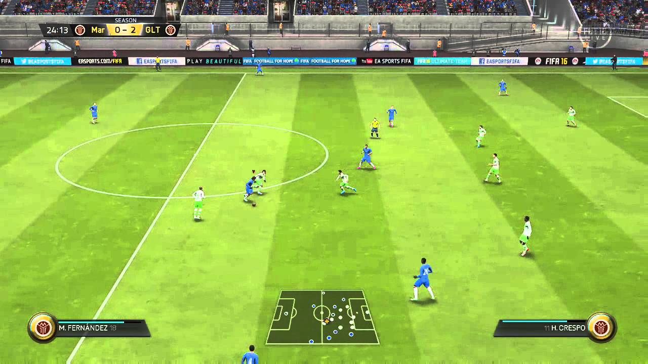 FIFA 16 - Pogba Goal - YouTube