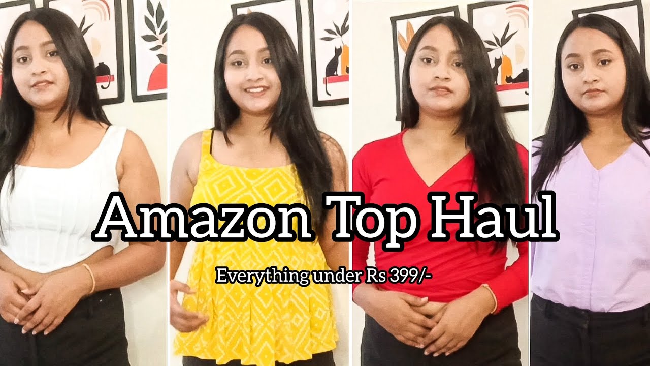 Trendy Tops under Rs 399/- | Amazon Tops #amazonfinds #amazonfashion # ...