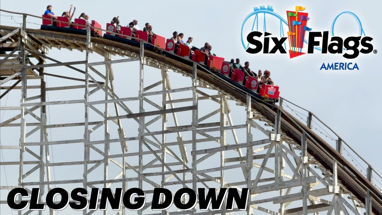 Six Flags Is Shutting Down This Park - My Actual Last Visit to Six ...