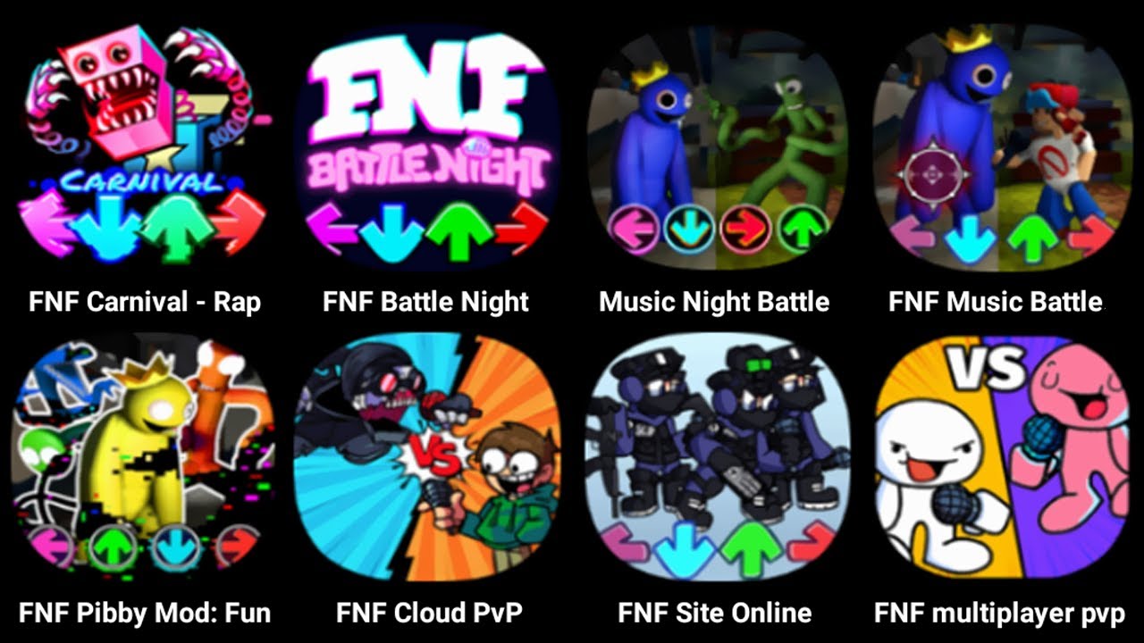 FNF Boxy Boo, FNF Carnival, Rap Battle, Music Night Battle, FNF Pibby ...