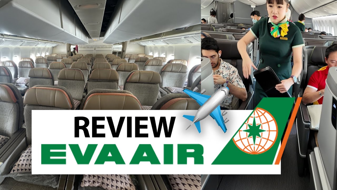 EVA Air Economy Class Review ️ Lohnt sich die Airline? 🤔 Meine ...